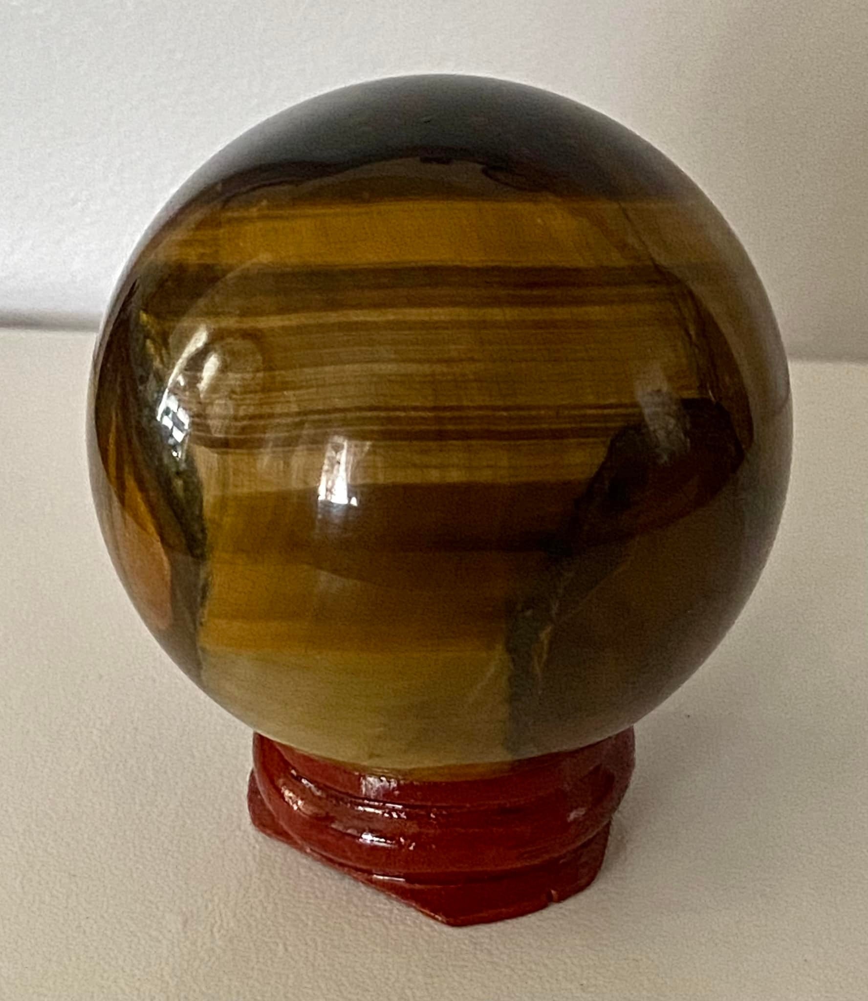 Tiger's Eye Sphere – Empathy's Angel